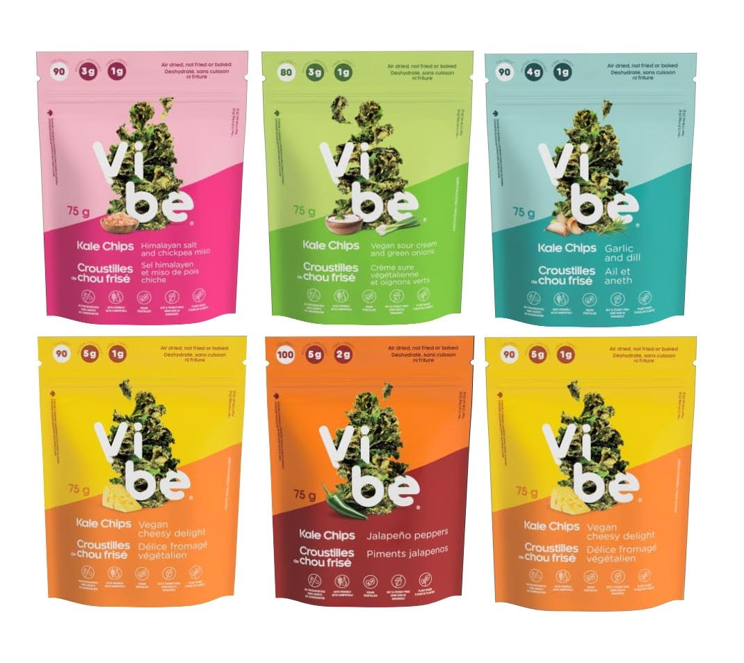 Assorted Kale Chips Mix Pack | Artisanal Snacks | Vibe Foods
